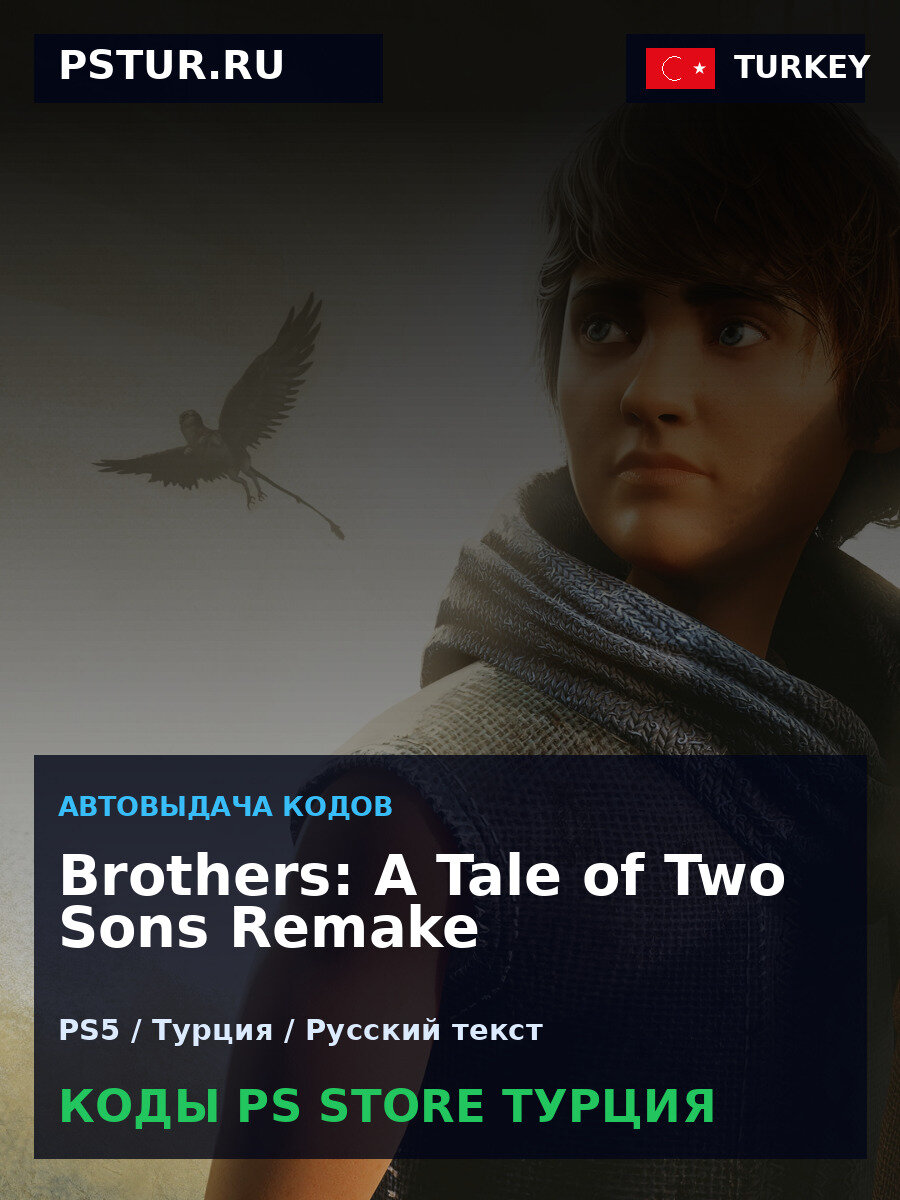 Brothers: A Tale of Two Sons Remake PS5 — PlayStation Store Турция, цифровая версия