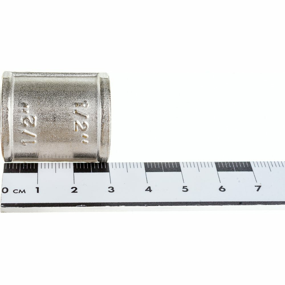 Прямая муфта 1/2" Valtec VTr.270. N.0004 76553 — фото 1
