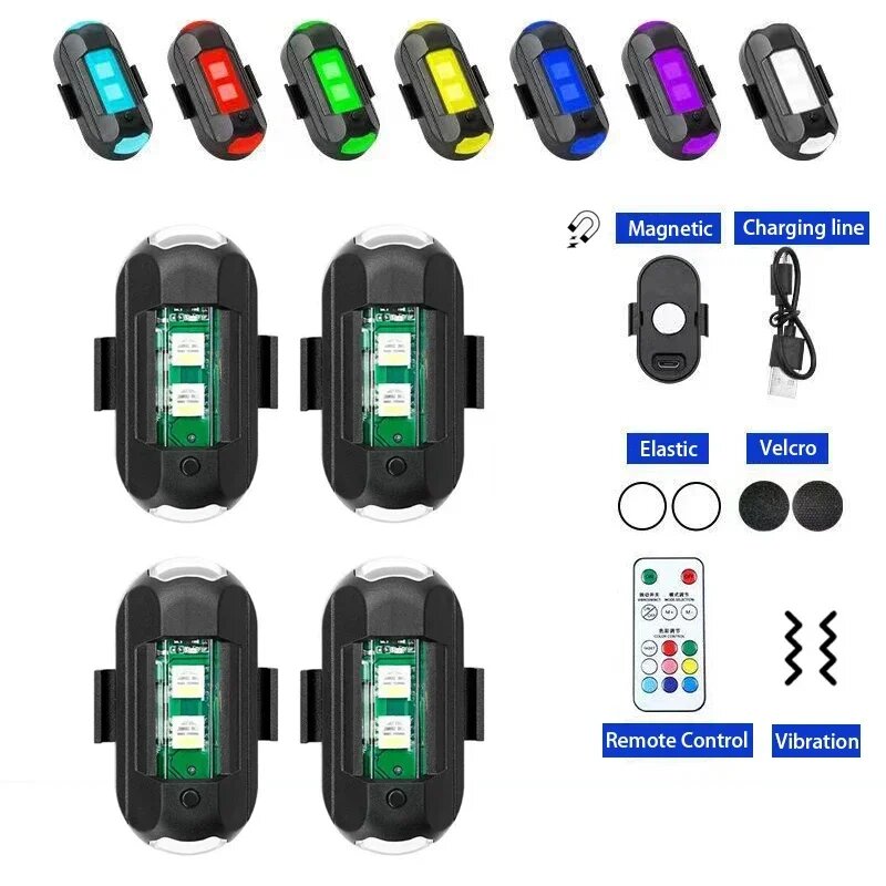 Светодиодный фонарь BLALION, Цвет: 4, Light 1, Remote