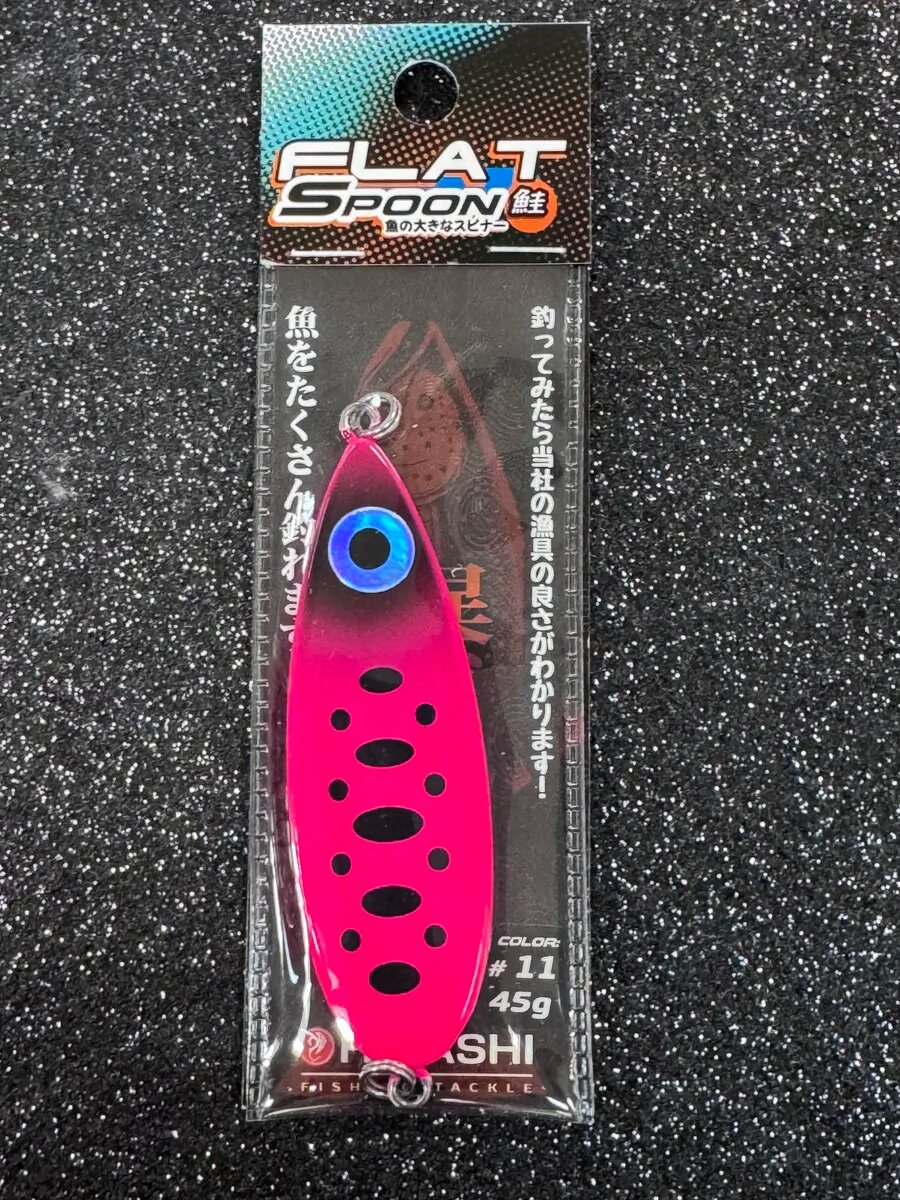 Блесна Higashi Flat Spoon весом 45 грамм. #11