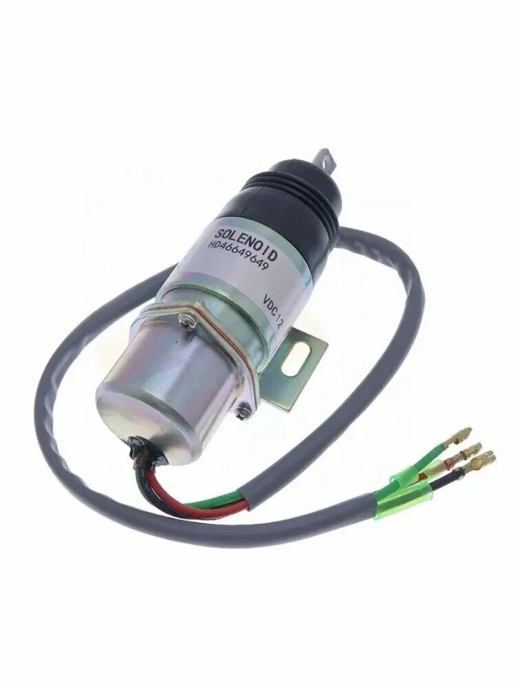 Соленоид отключения двигателя 12V, номер 716/30153 для экскаваторов JCB 8052, в наличии Новый соленоид отключе