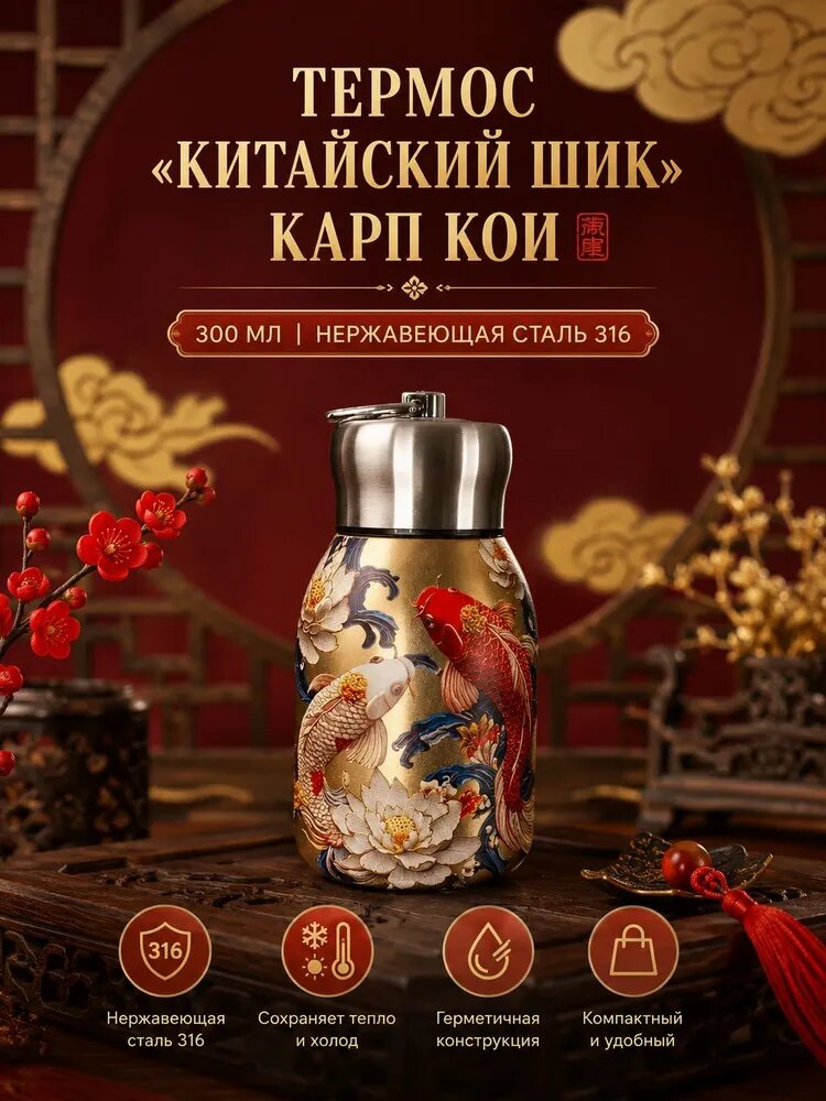 Термокружка, 0.3 л — фото 1