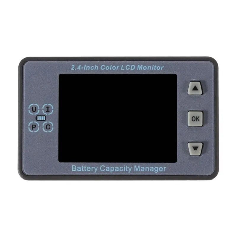 120 В 300 А VAC8810F 2,4-дюймовый цветной ЖК-дисплей, тестер емкости батареи, кулонометр, измеритель тока, напряжения и мощности.