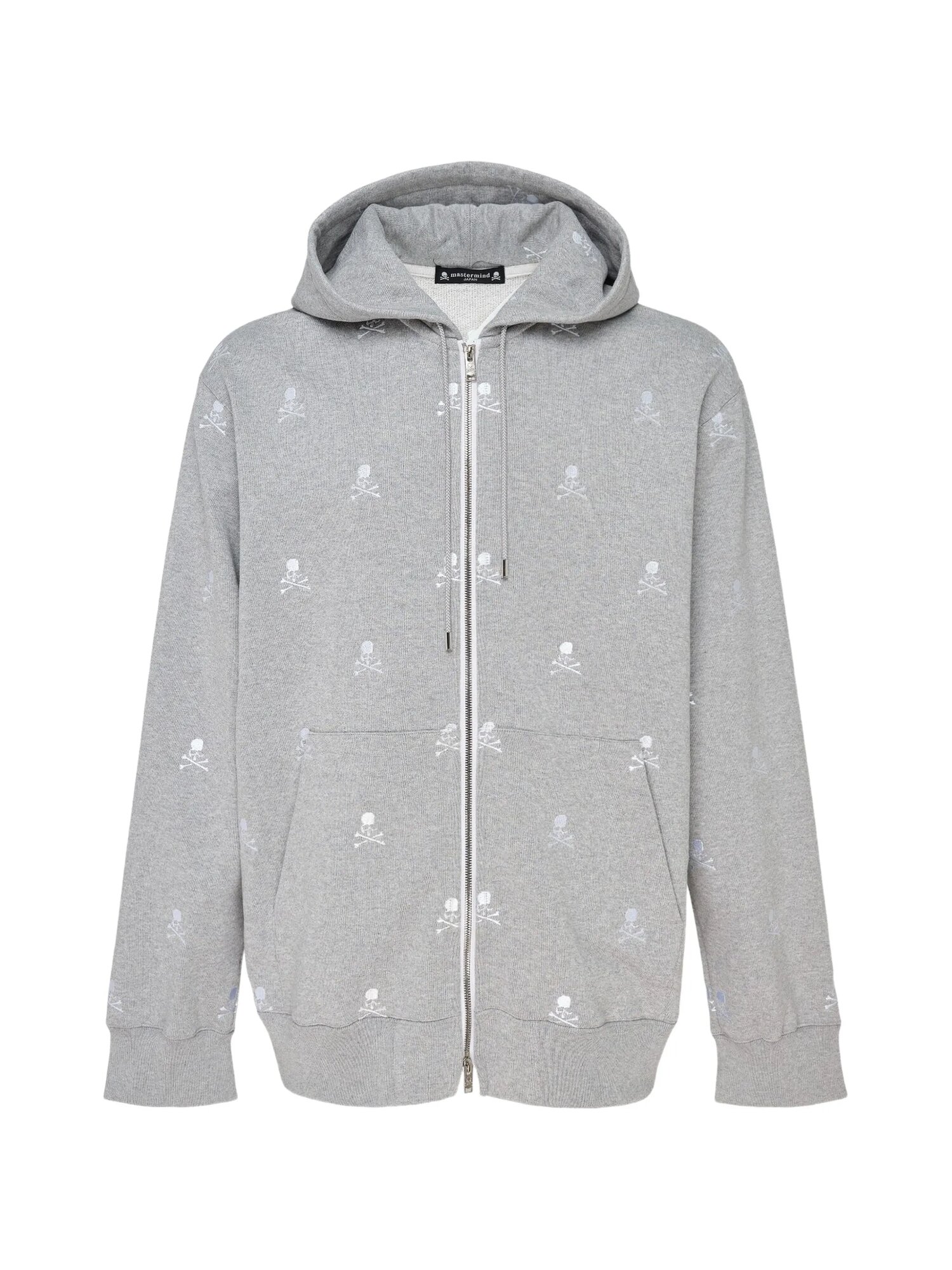 Худи Skull-print zipped hoodie