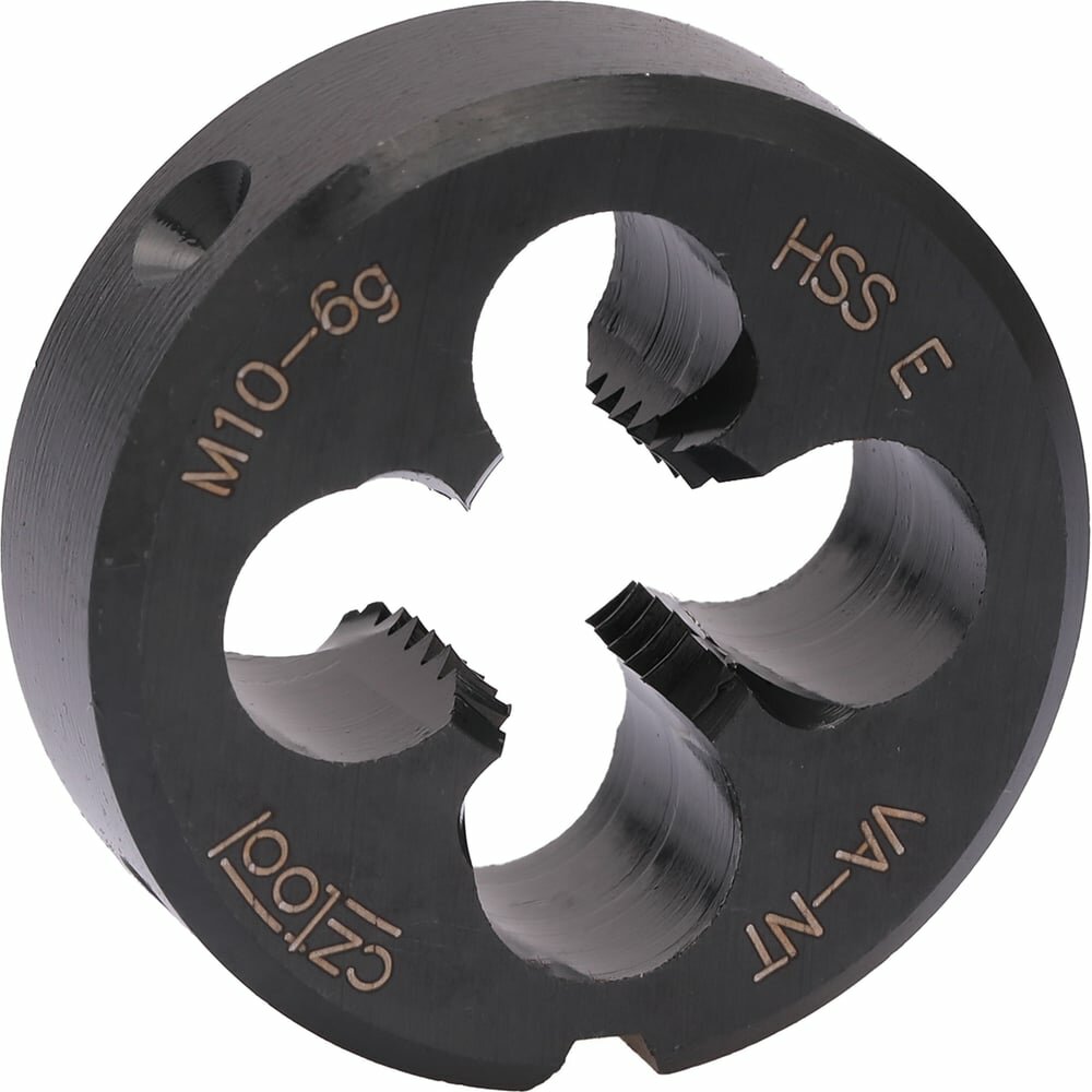 Плашка Bucovice Tools M 10 Шаг 1.5 HSSE VA-NT 30x11мм 301100