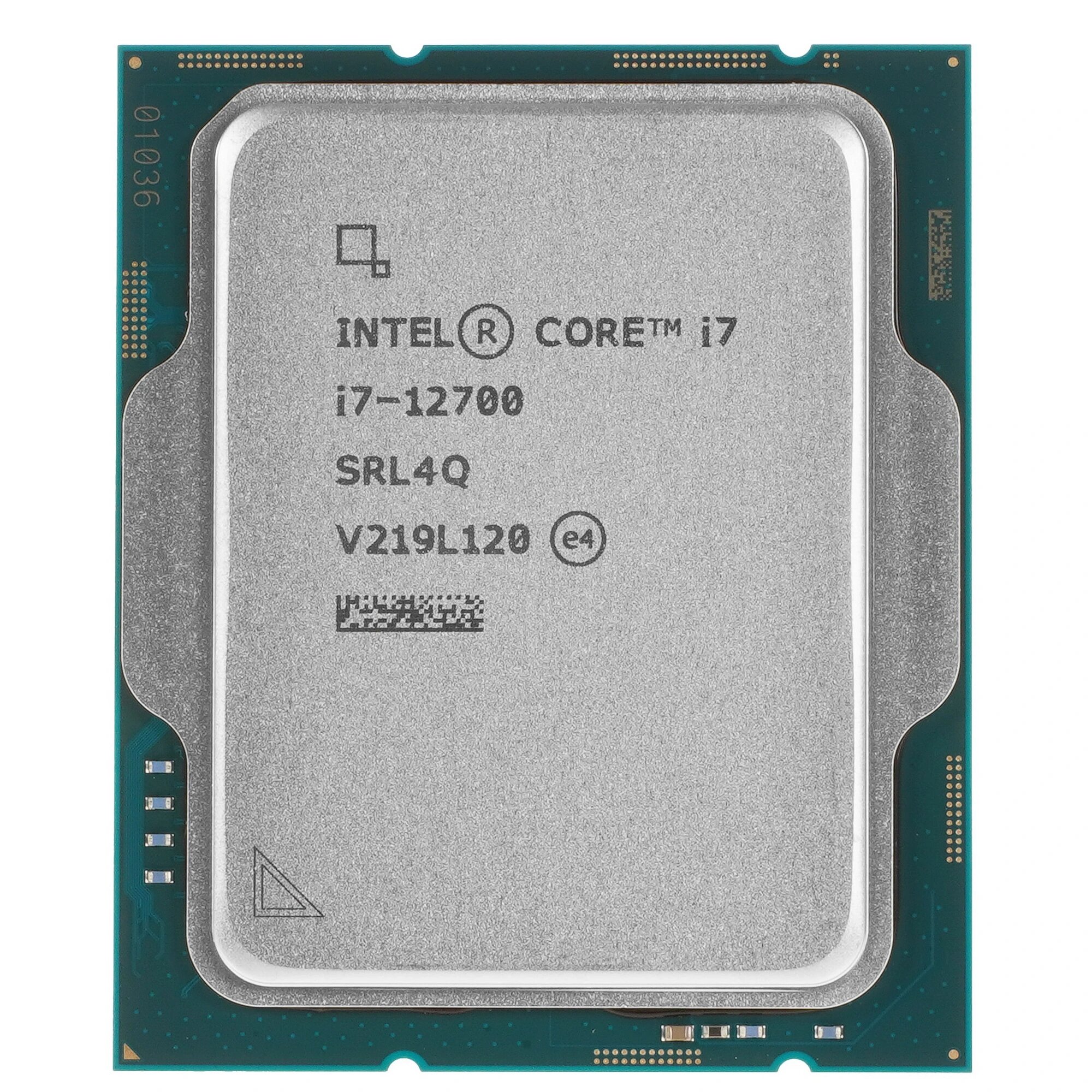 Процессор Intel Core i7-12700 CM8071504555019S RL4Q, 12 ядер, 20 потоков, LGA1700, графика Intel UHD, 10 нм