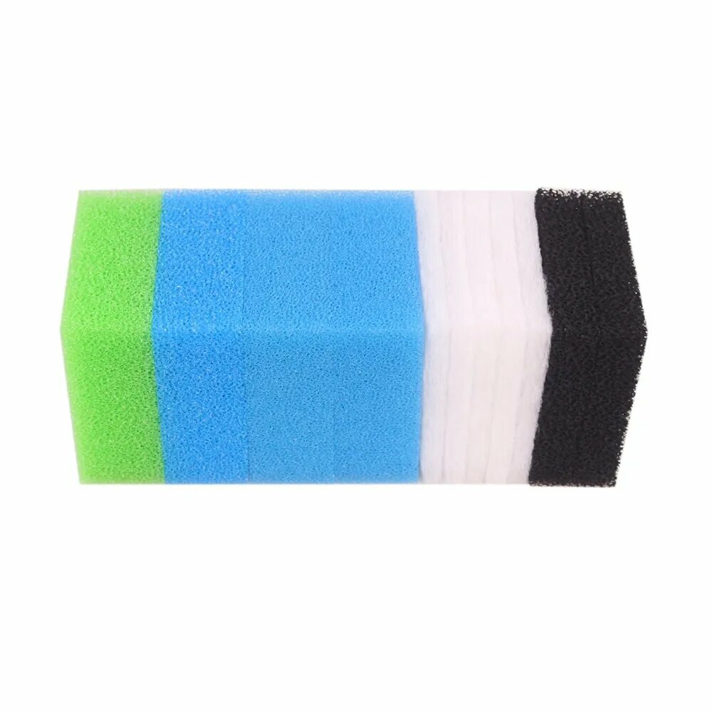 Набор совместимый поролоновый фильтра губка для Juwel Jumbo / Bioflow 8.0/XL (2x мелкая, 1x грубая, 1x удалитель нитратов, 2x угольная, 5x фильтровальная вата)