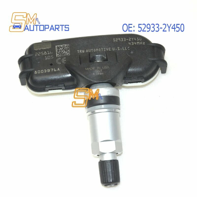 52933-3V100 529332Y450 52933-2Y450 1 шт. датчики давления в шинах TPMS для Hyundai Ix35 подходят для Kia Sportage 433 МГц