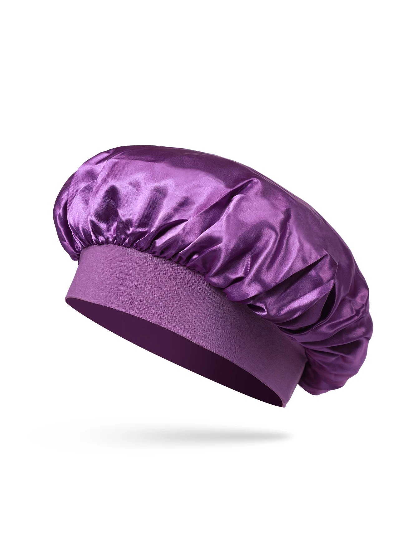 Шелковая шапочка для сна Фиолетовый, purple