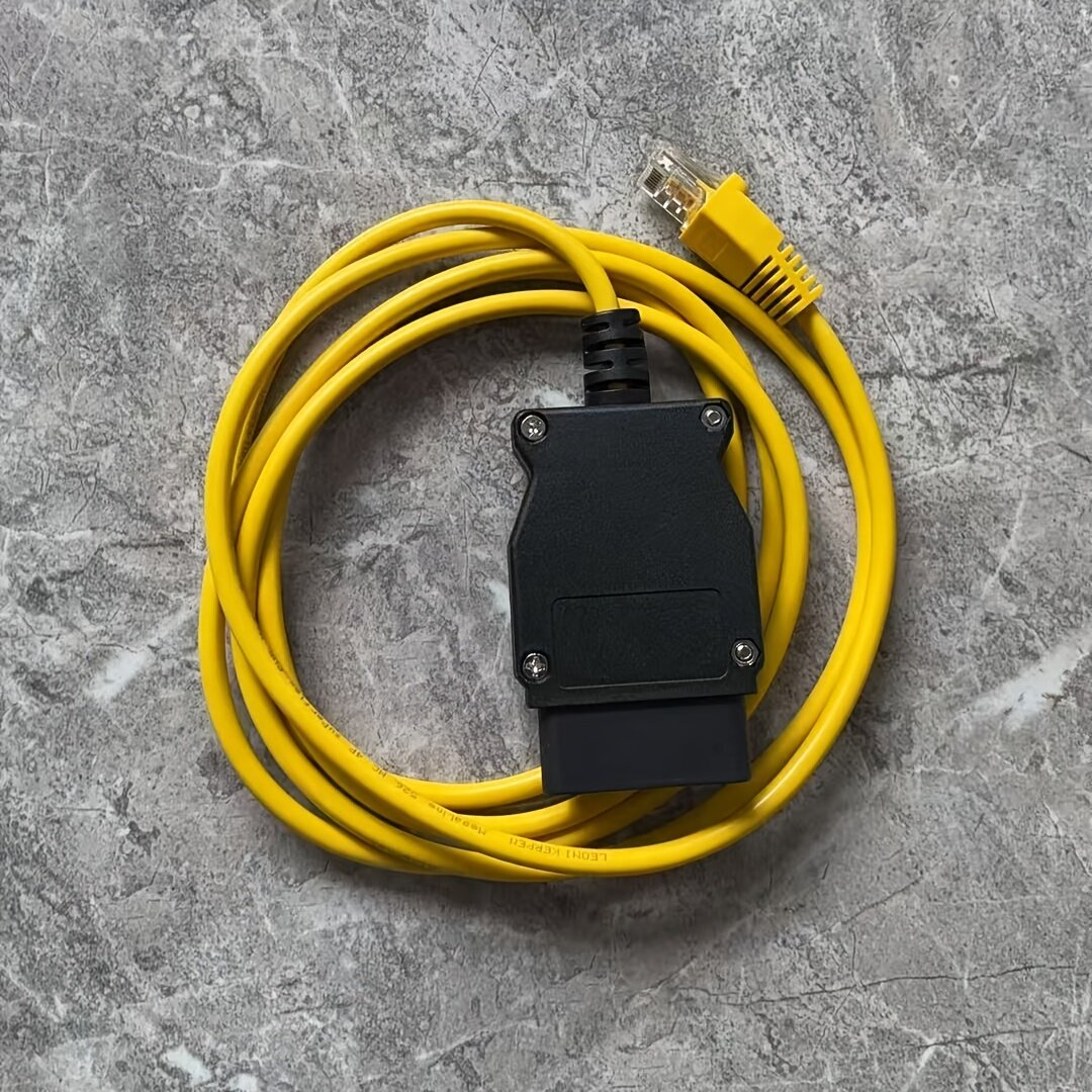 Кабель OBD2 ENET 2 метра для кодирования F-Series, совместимый с E-SYS ICOM ISTA+ Bootmod3 Bimmercode, без батареи