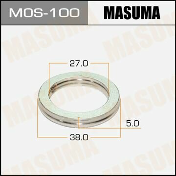 Прокладка глушителя masuma mos-100