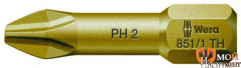 056625 851/1 TH Насадка PH 3х25 мм WERA