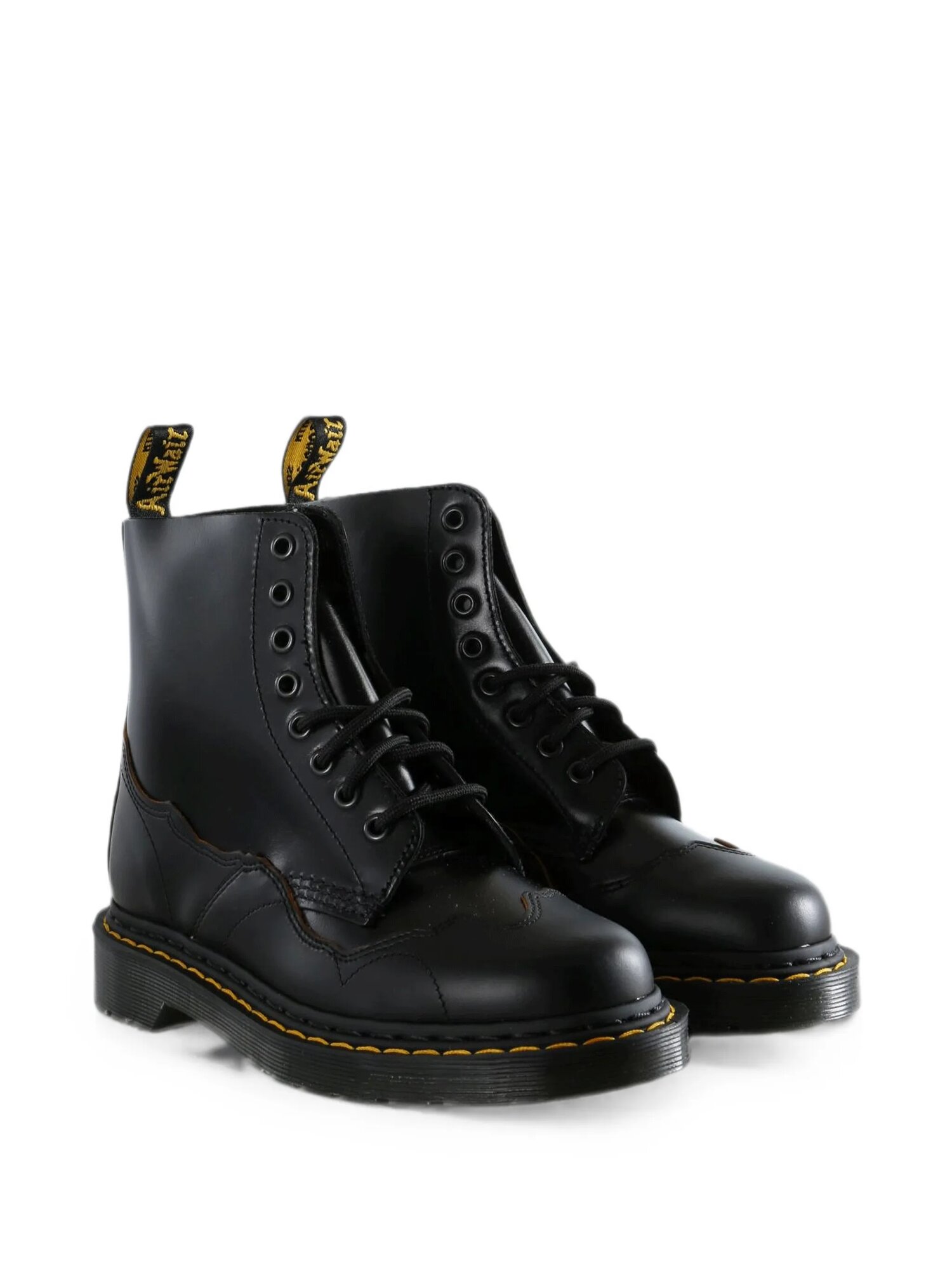 Ботинки Dr. Martens 1460 Pascal RI wingtip-panel lace-up boots, размер 9 UK — фото 1