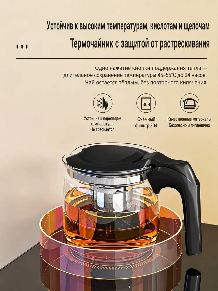 Кулер для воды Meiling YSJ, напольный, с умным управлением, 18.9л, серый — фото 1