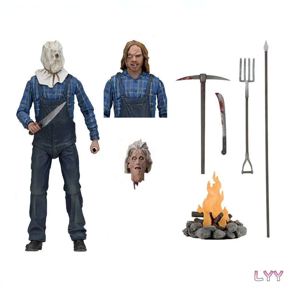 NECA Фигурка подвижная Джейсон Вурхиз Пятница 13 Friday the 13th