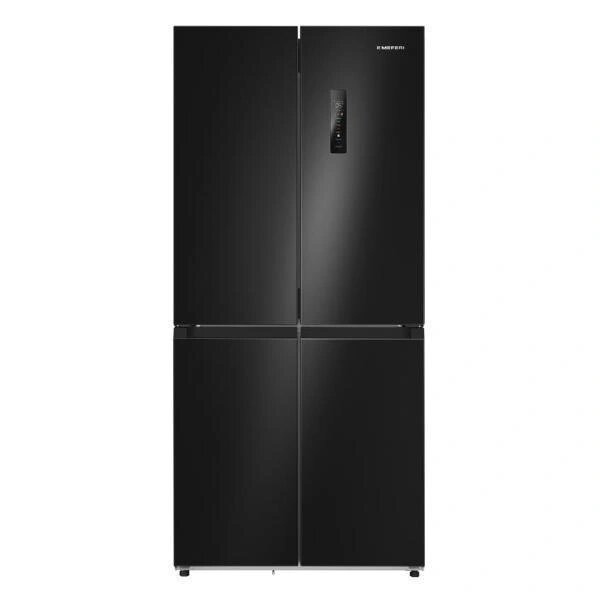 Холодильник MEFERI MFR83BLACK IX TOTAL NO FROST CROSS DOOR COMFORT