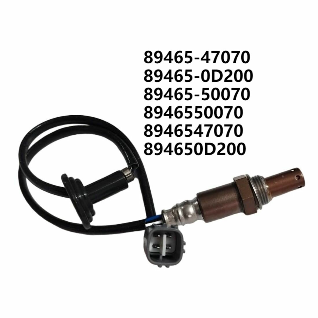 Применимо к кислородному датчику автомобиля Toyota Prius 89465-47070, 89465-0D200; 89465-50070, 8946550070, 8946547070, 894650D200