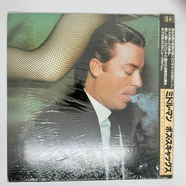 Виниловая пластинка Boz Scaggs-Middle Man (LP, JAPAN) '80 EX+OBI