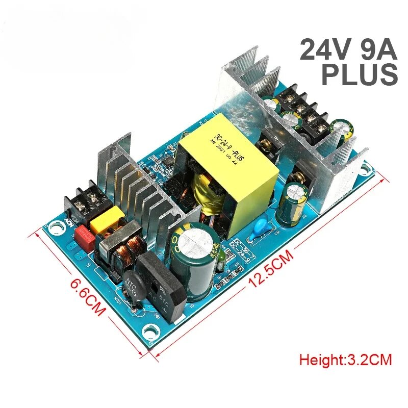 Импульсный источник питания AC 85-265В в DC 12В 24В 36В 48В 1-9А 24V9A