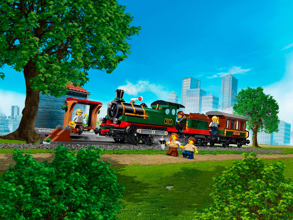 Конструктор LEGO City 60511 Конструктор Винтажный паровоз