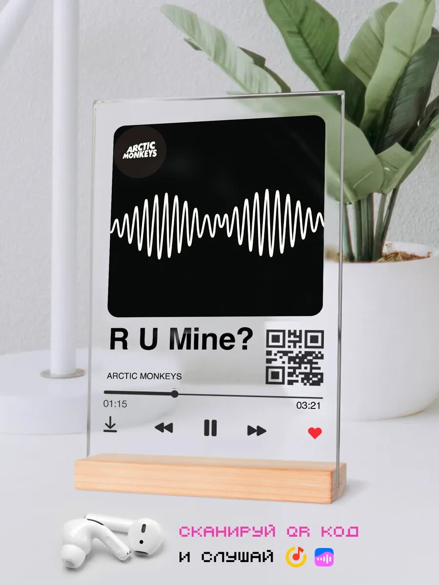 Музыкальный постер Arctic Monkeys - R U Mine?
