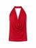 Топ Elisabetta Franchi Halterneck cowl-neck top, размер 40