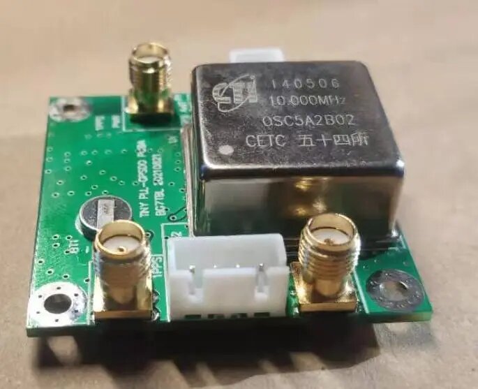 GPSDO TINY PLL Tame The Clock Board Плата часов 10M Опорная частота GNSS 1PPS