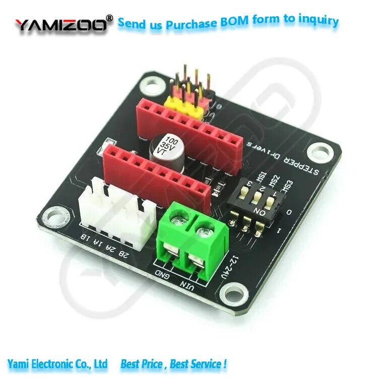 Модуль управления шаговым двигателем DRV8825 A4988 для Arduino (10 шт.)