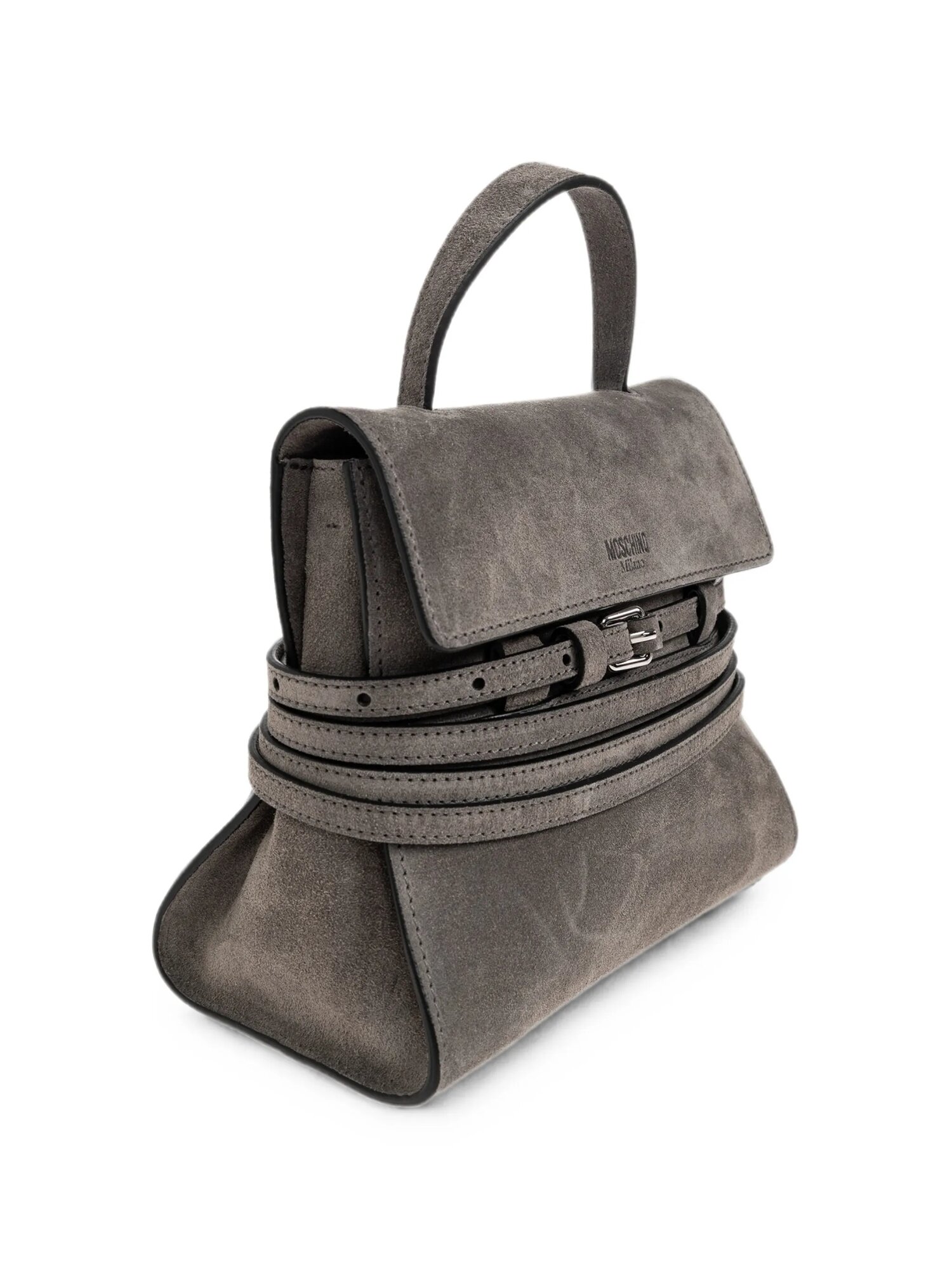 Сумка MOSCHINO Tie Me buckle-strap mini bag — фото 1