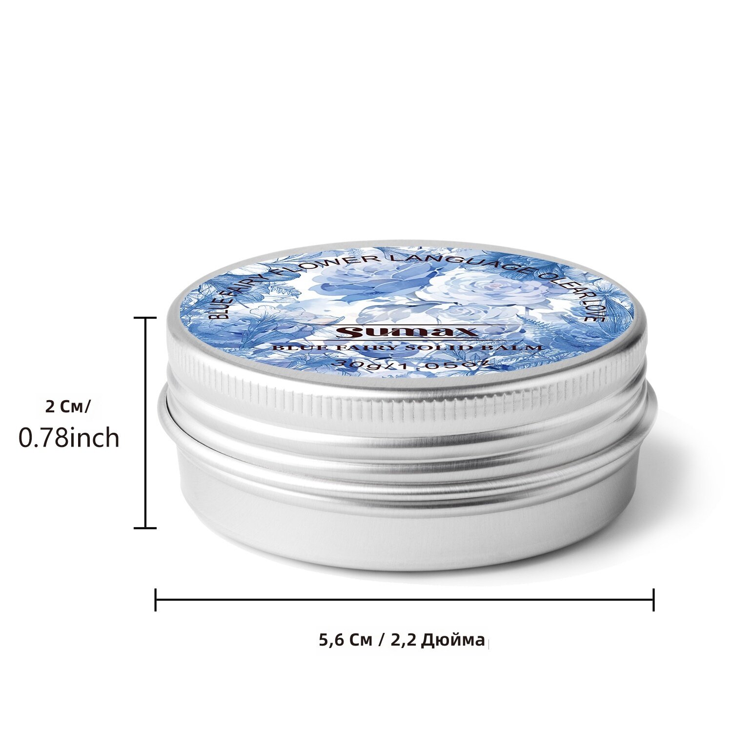 Твердый дезодорант-крем с ароматом Blue Enchantress, 30 г