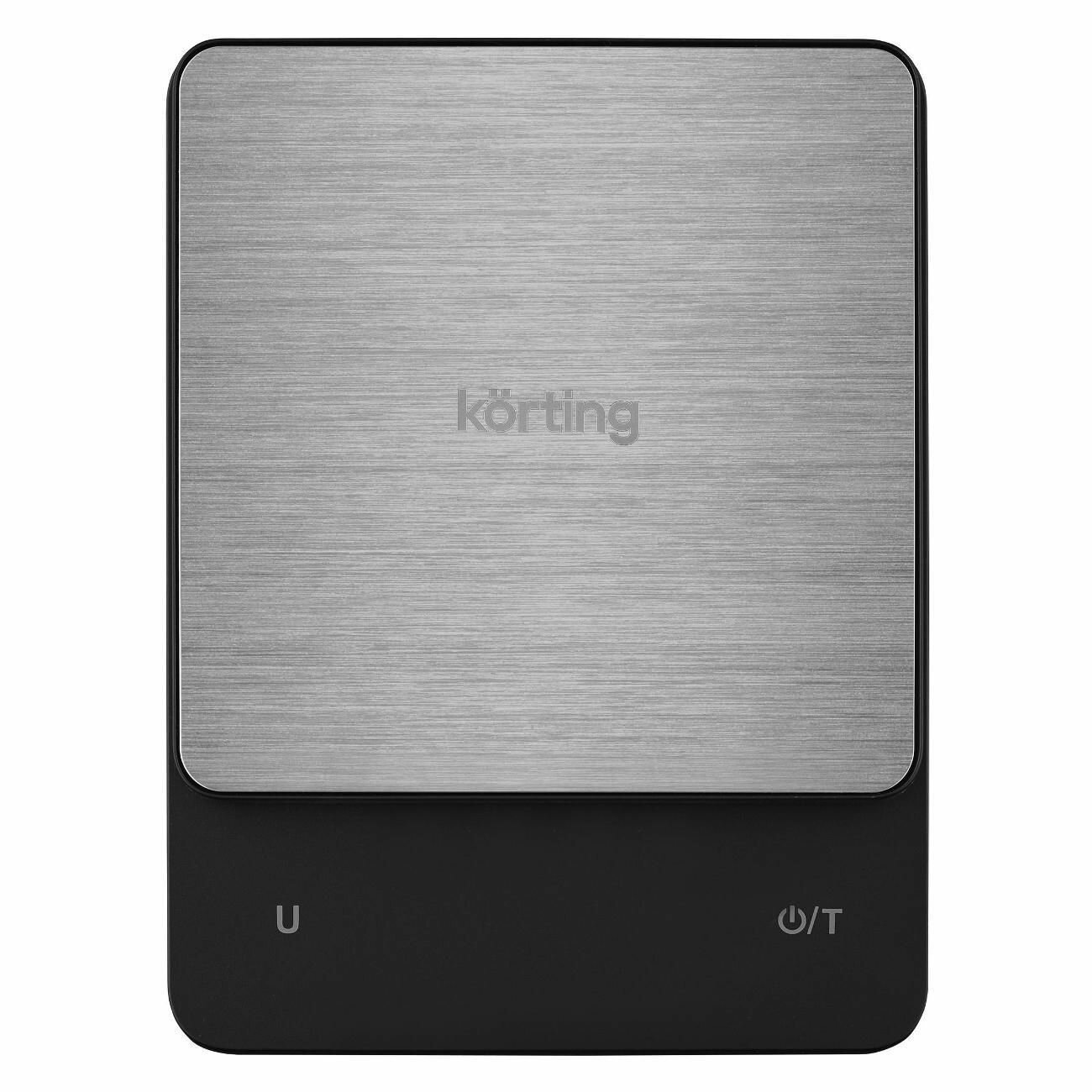 Весы кухонные Korting KKS 0102 черные