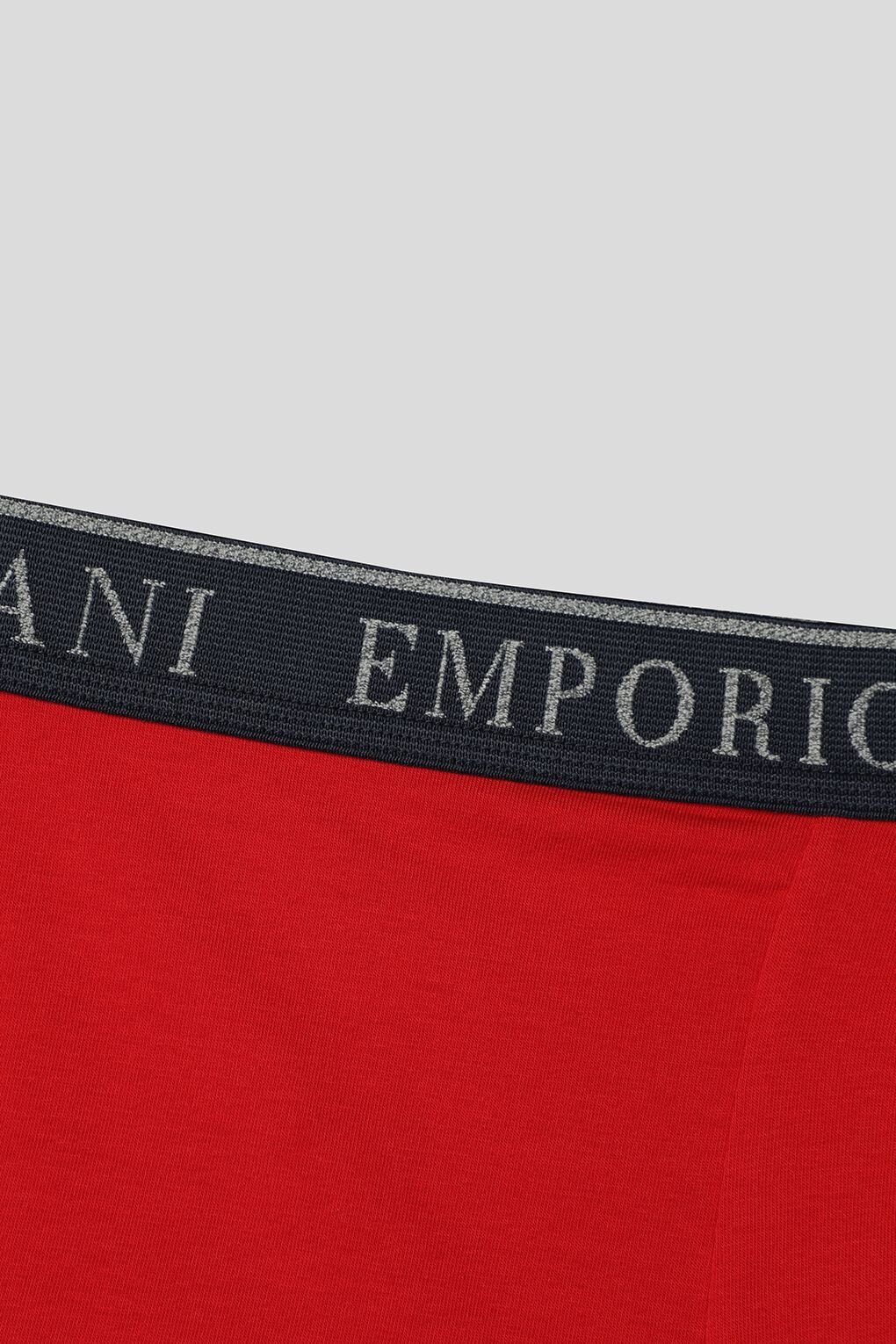 Трусы EMPORIO ARMANI, размер S, красный/синий — фото 1