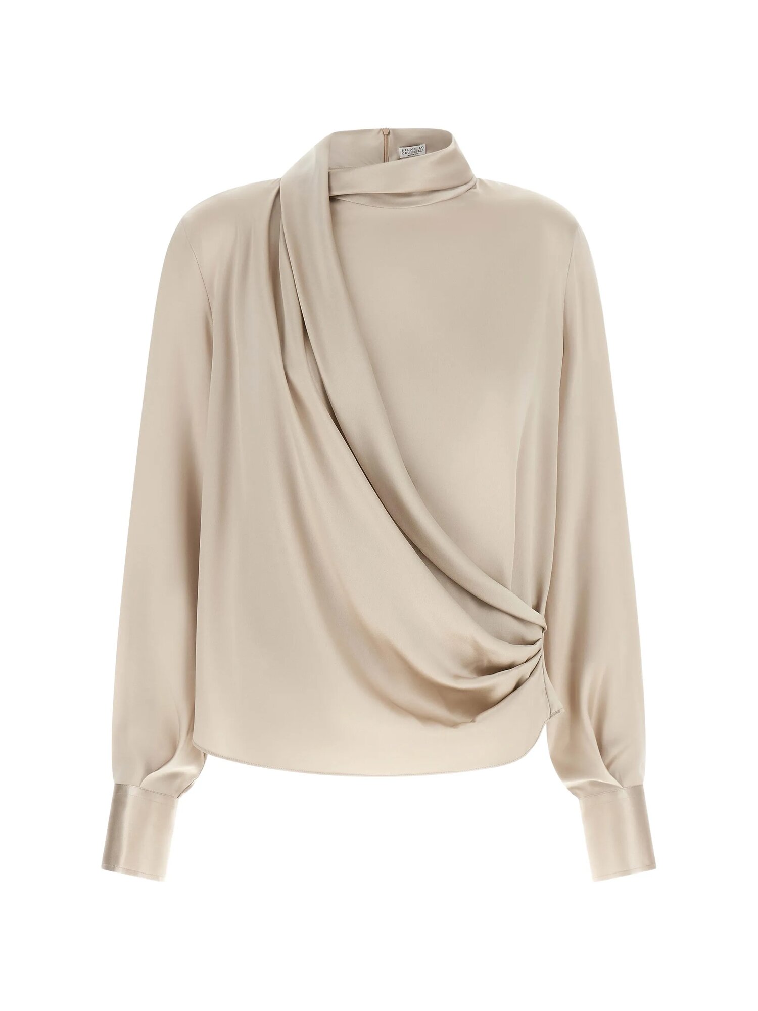 Блуза Asymmetric draped blouse
