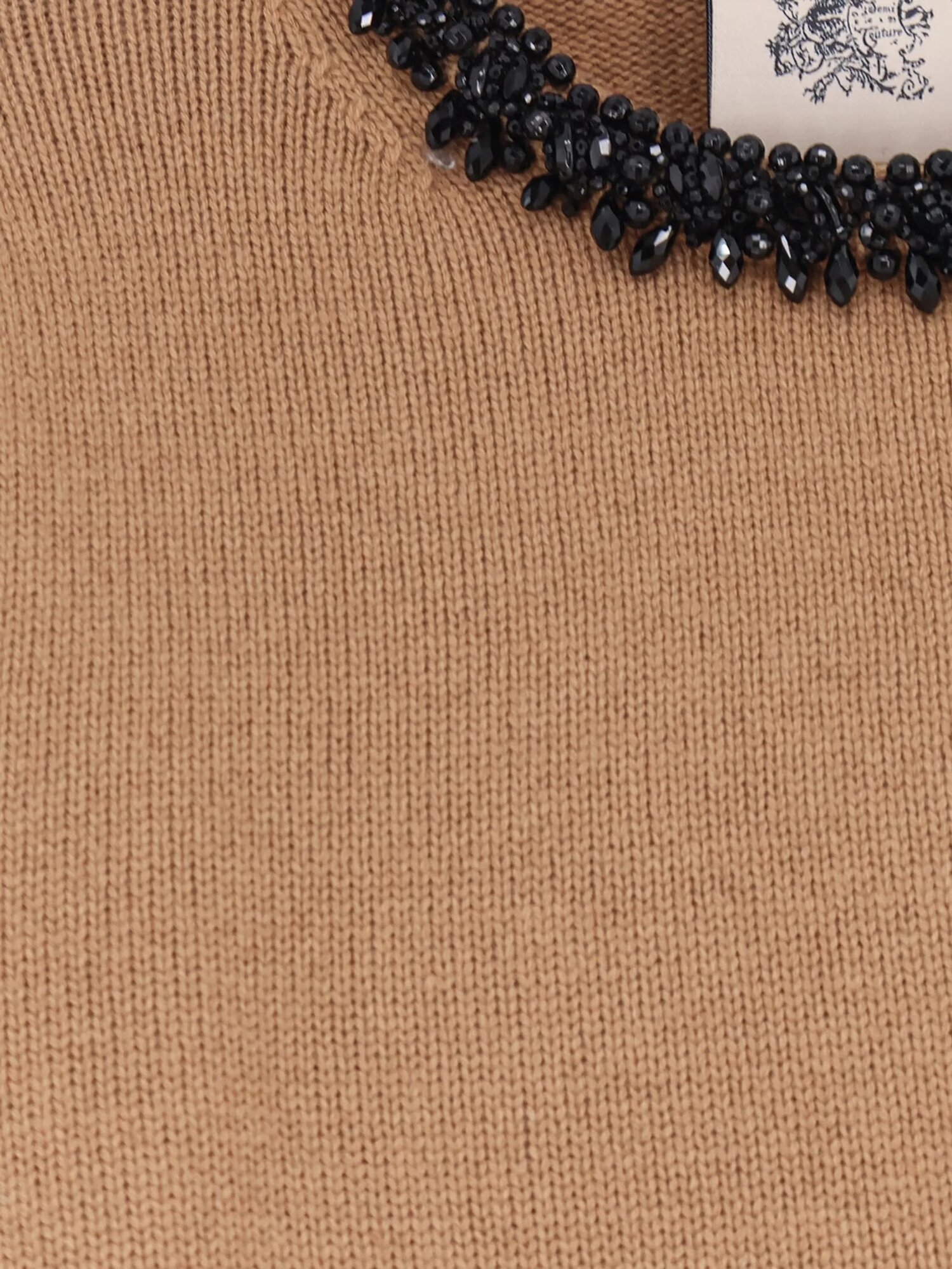 Свитер SEMICOUTURE Denny bead-embellished sweater, размер 36 — фото 1