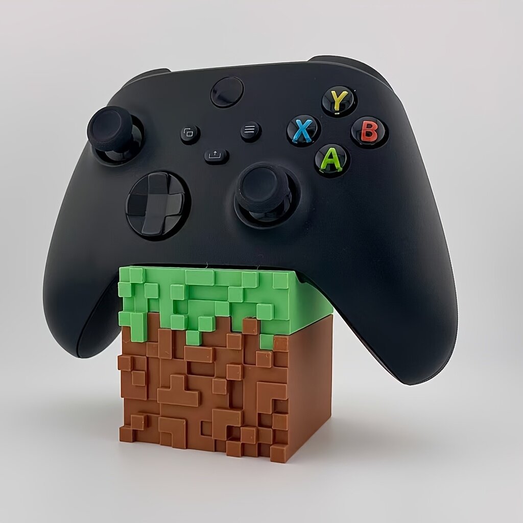Подставка для геймпада Xbox, 3D-печать, коричнево-зеленая, креативная подставка, совместимая с контроллерами Xbox