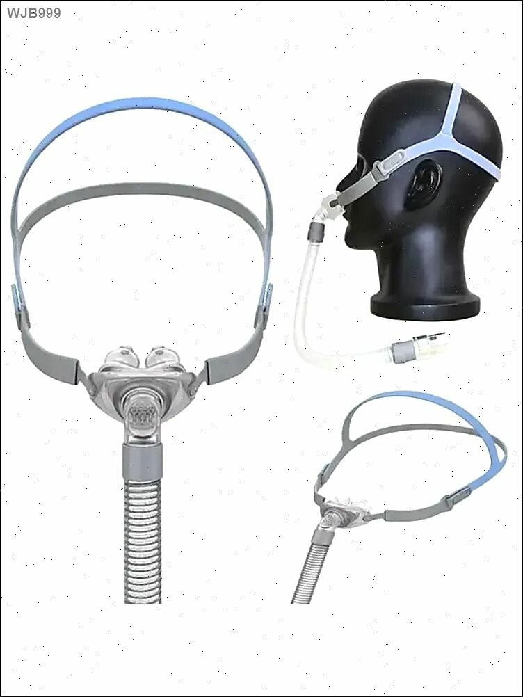 Носовая маска для сипап с креплением к голове для аппаратов CPAP СИПАП P2 CPAP P2 для сипап аппарат CPAP