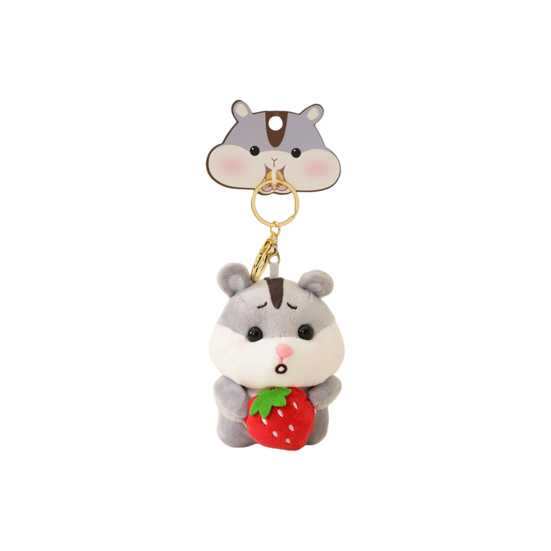DIAIWAI Креативная коллекция Hamsters Everyday Lifestyle Милый стиль Плюшевые брелки 12 см Длина тела