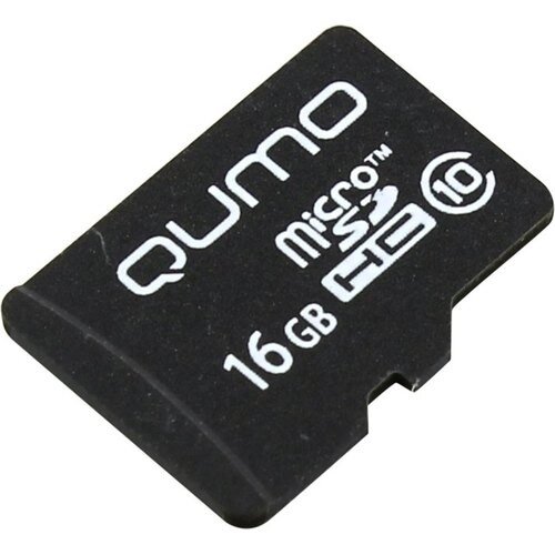 Карта памяти Micro SecureDigital 16Gb QUMO QM16GMICSDHC10NA (MicroSDHC Class 10)