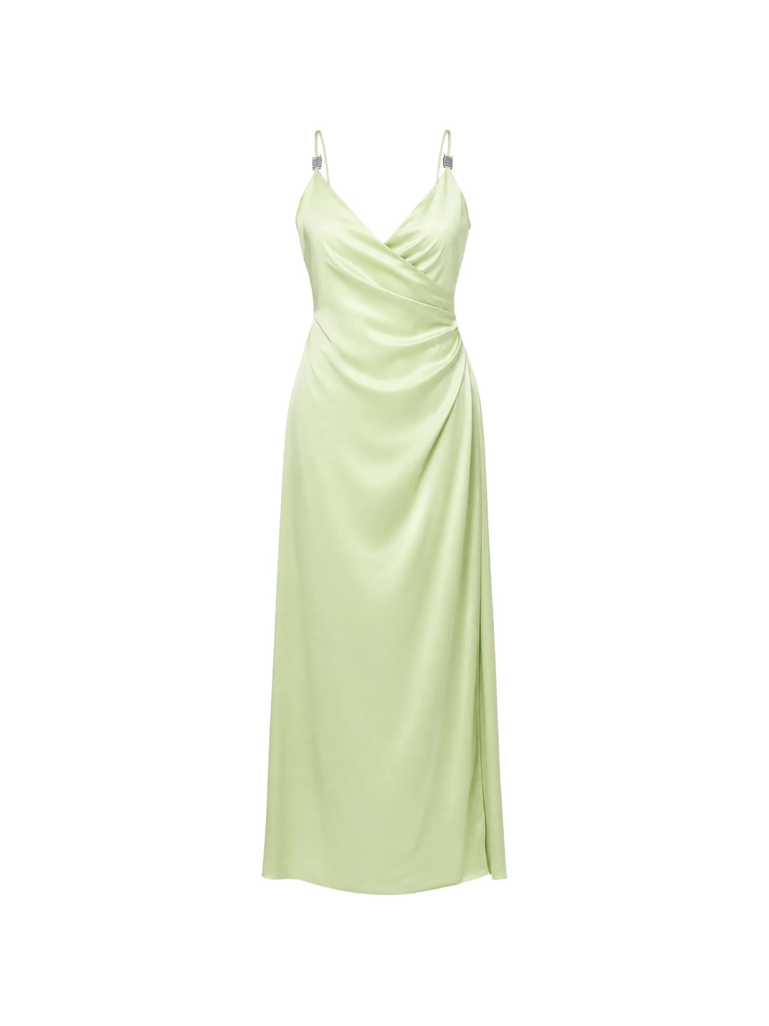 Платье Wrap-design crystal-embellished dress