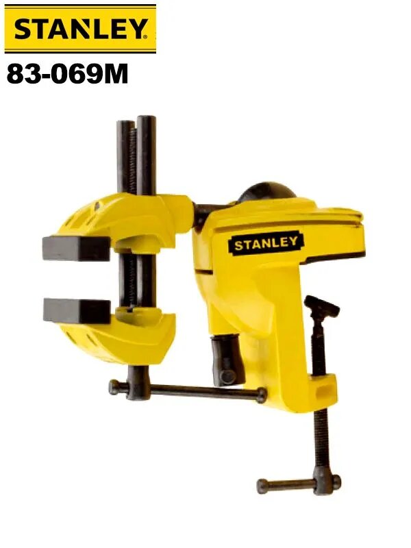Тиски настольные поворотные Stanley 83-069M, универсальные, с быстрой регулировкой