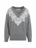 Свитер Alberta Ferretti Lace-trim V-neck sweater, размер 42
