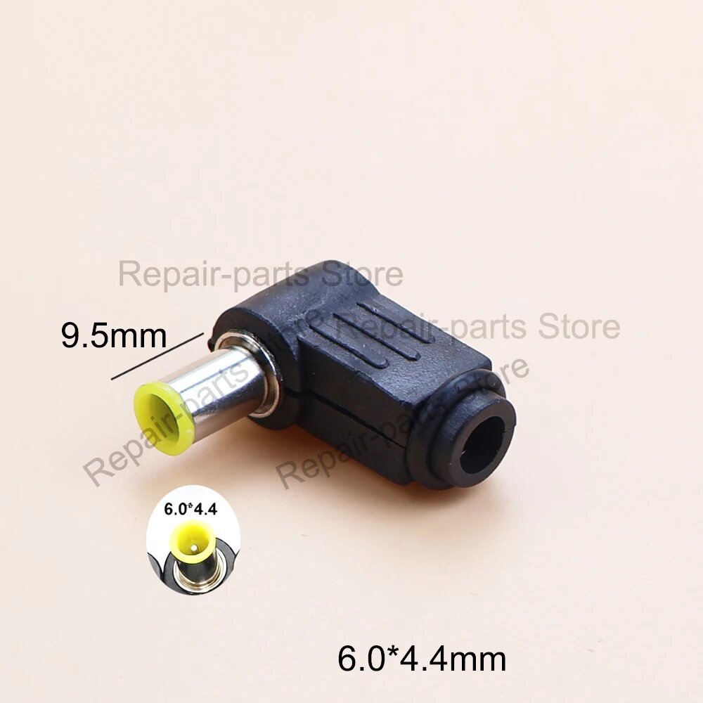 Разъем питания JCD DC угловой 90 градусов 2pcs, 6.0x4.4mm 353
