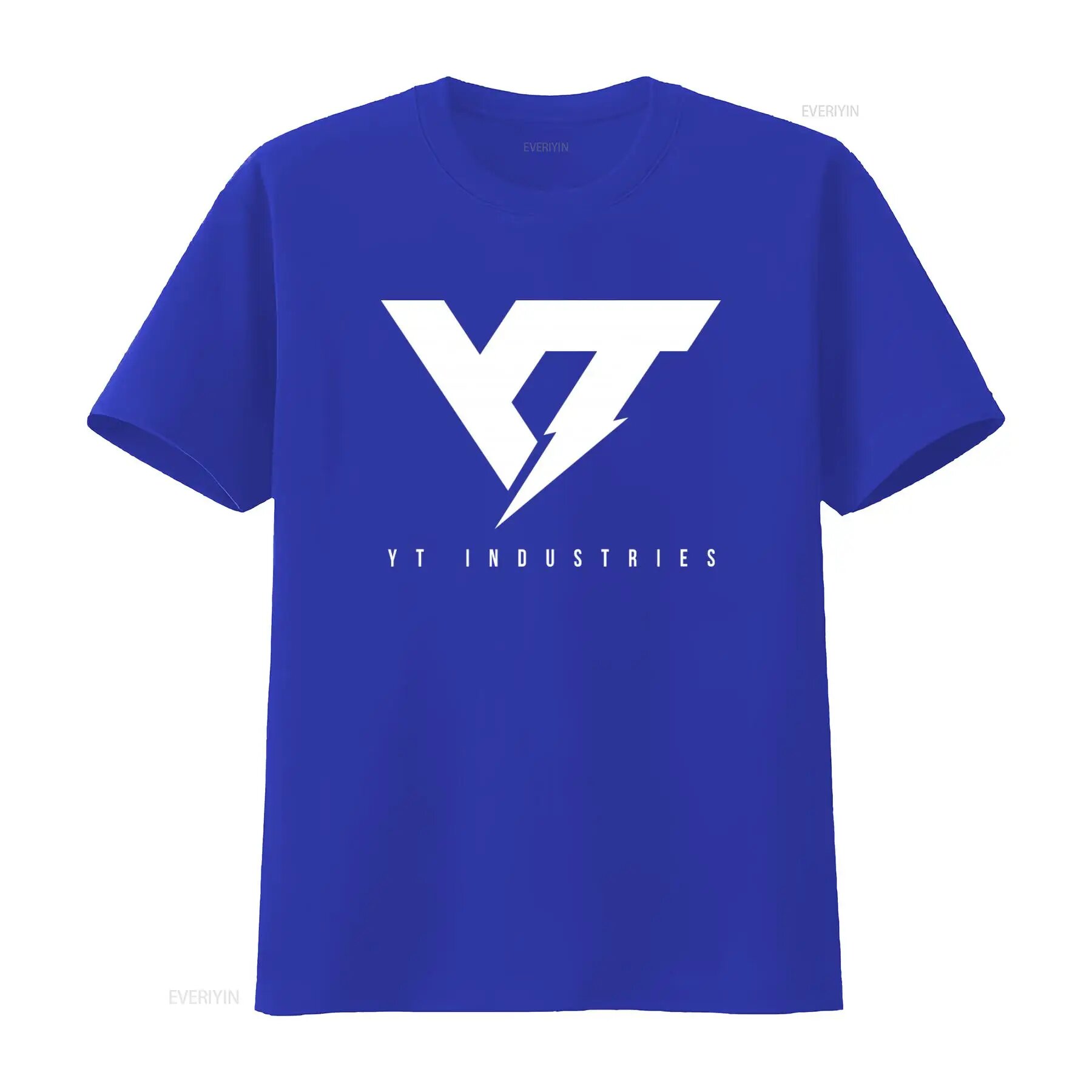 Yt Industries футболка хлопок мужская женская XXXL, Синий, Blue