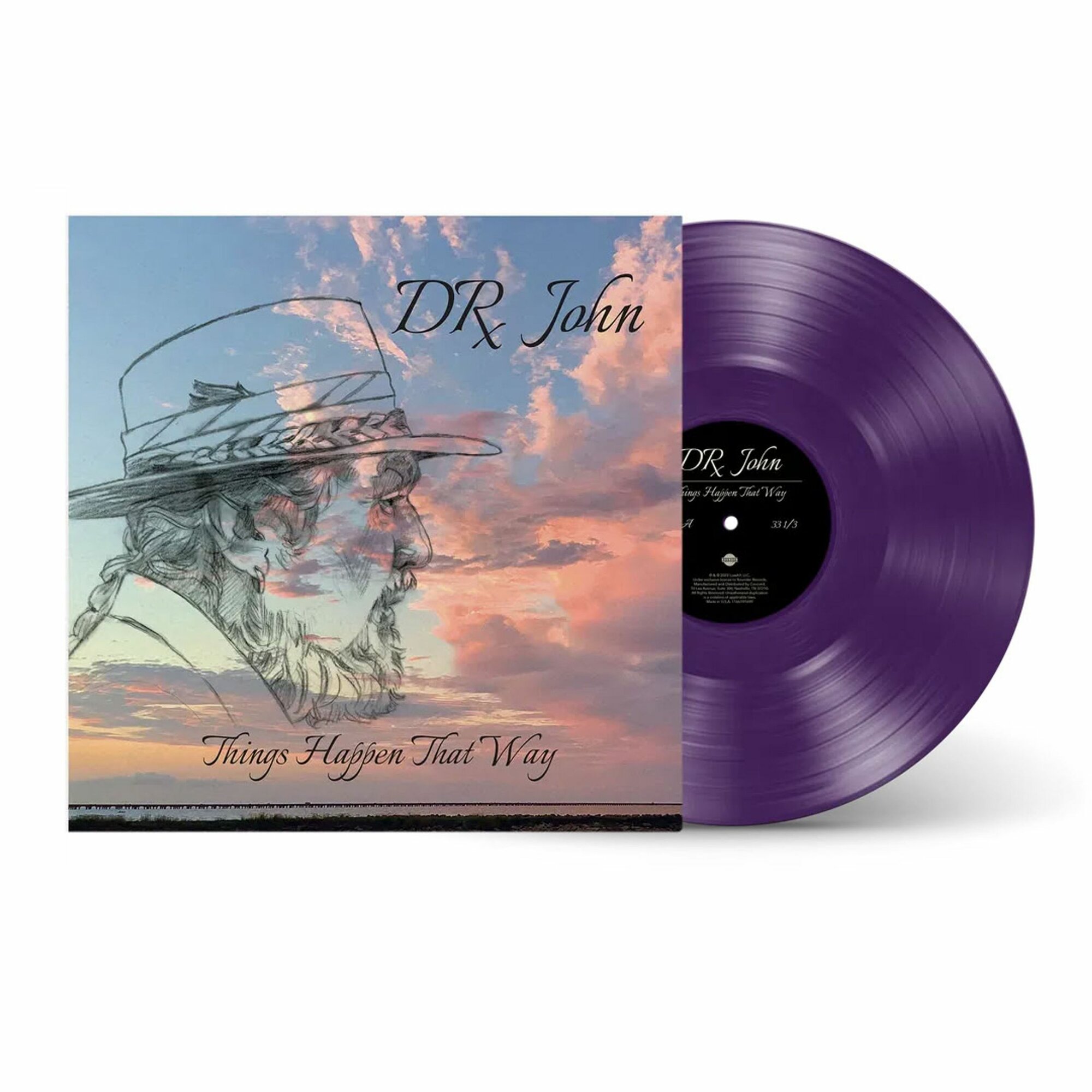 Виниловая пластинка Dr. John - Things Happen That Way (LP Тёмно-пурпурный винил) 2025