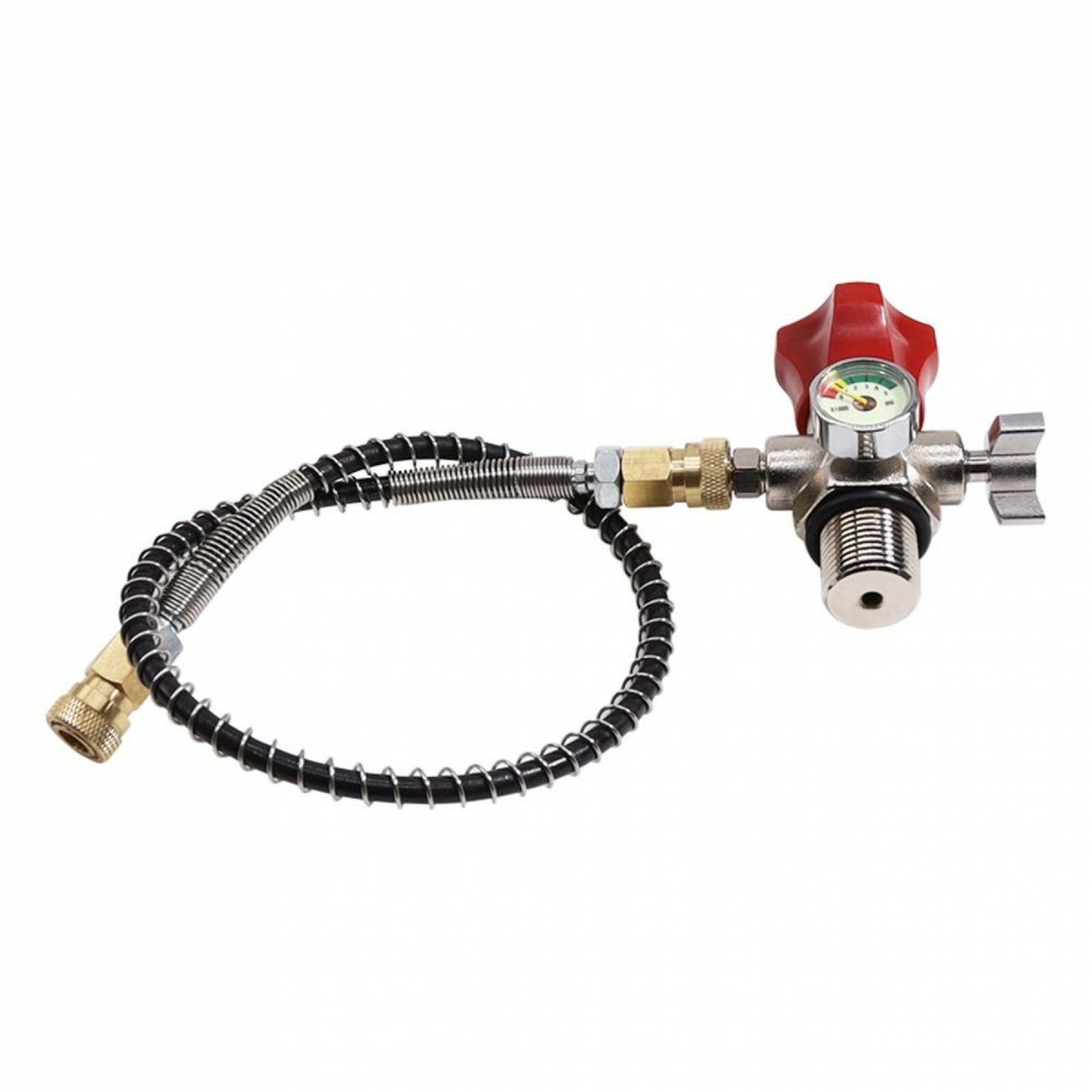 Регулятор клапана потока MyPads из нержавеющей стали для SCBA 4500Psi с резьбой M18X1.5