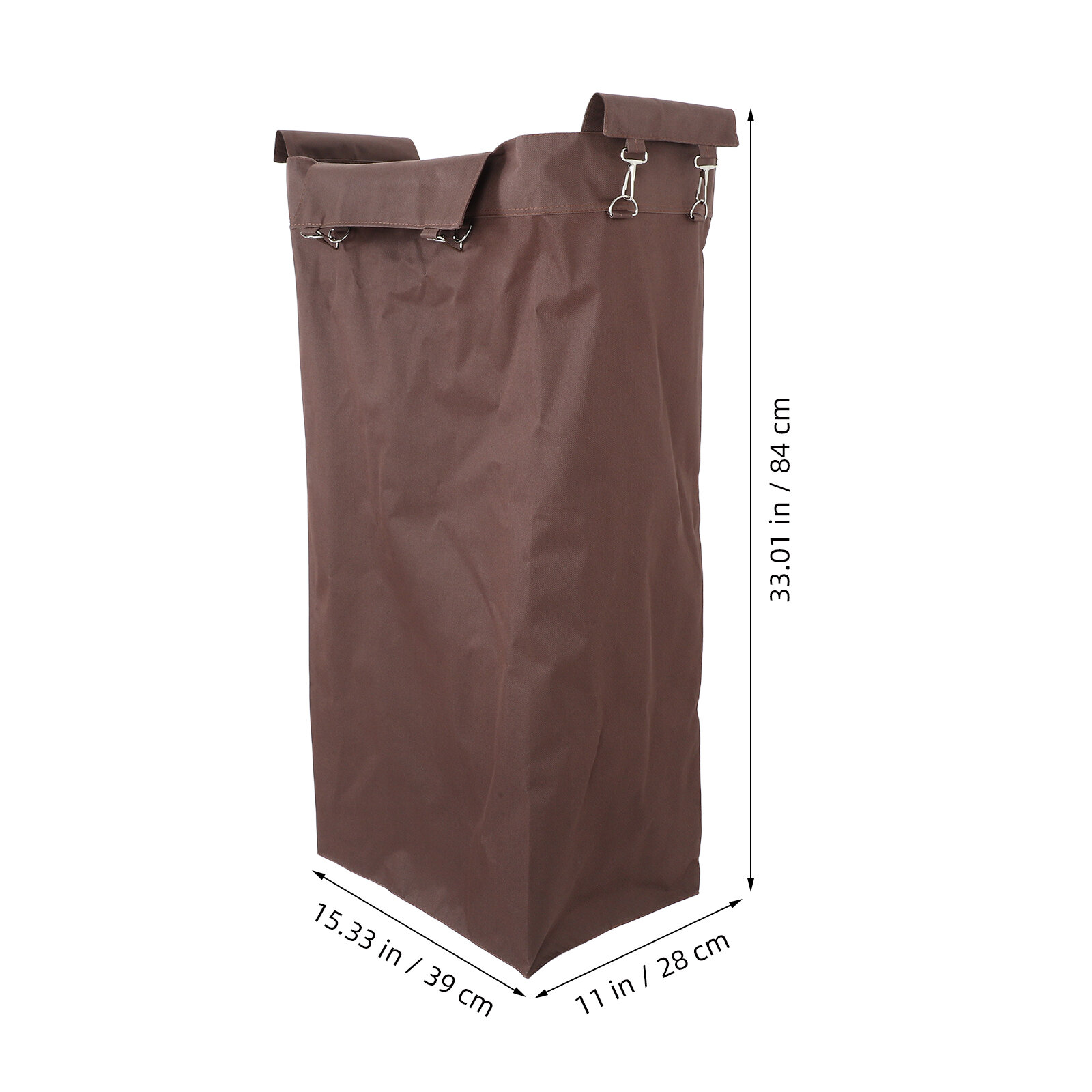 Мешок Для Белья И Отходов С Тележки Уборщика Размером 84.00X39.00X28.00Cm Коричневый