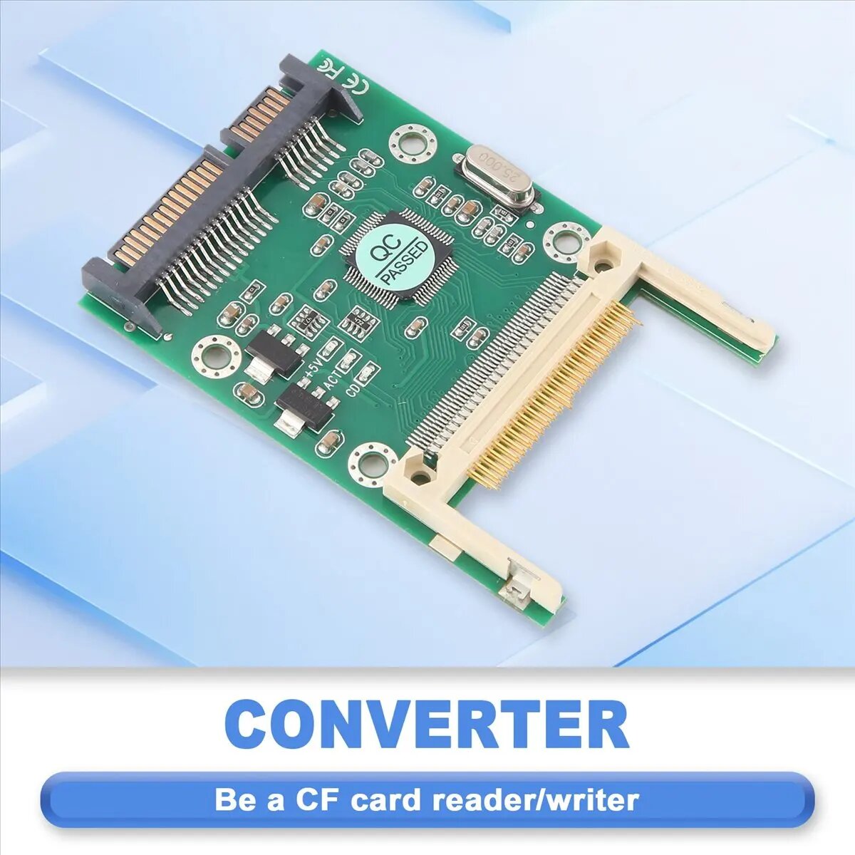 Адаптер Compact Flash CF в Serial ATA SATA