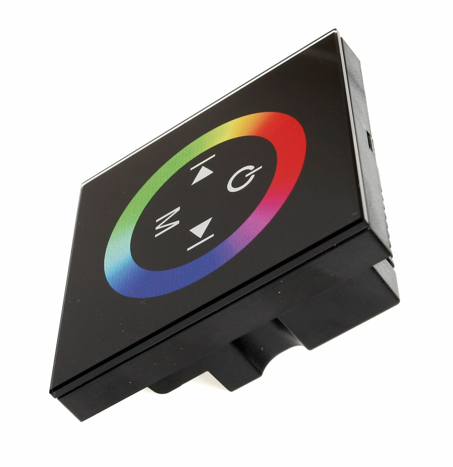 Контроллер RGB сенсорная панель SENS-WALL 12 - 24в настенный черный с кольцевым сенсором