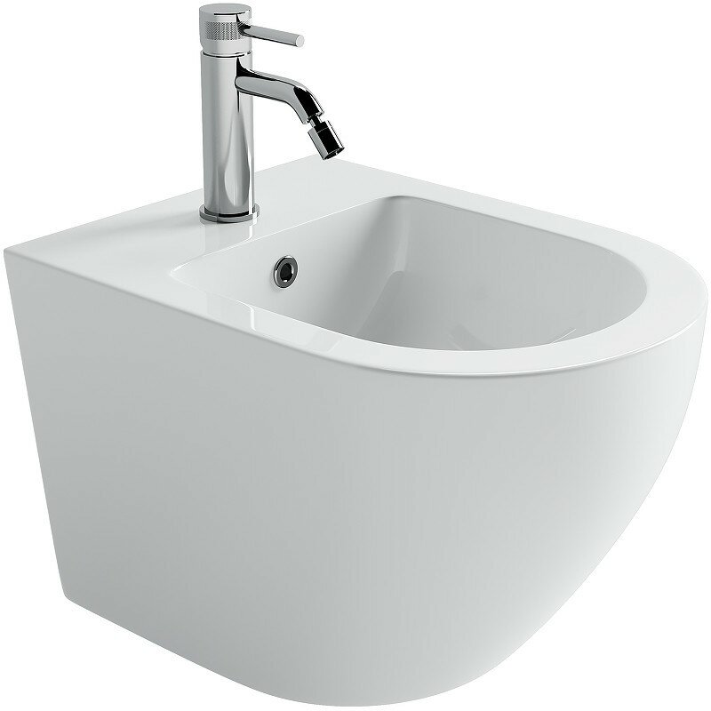 Биде Ceramicanova Uno CN11002 подвесное Белое