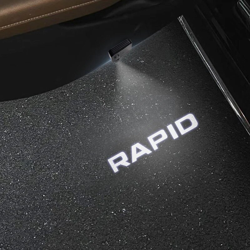 Автомобильная лампа-проектор для Skoda Karoq Kodiaq Superb Octavia Kamiq Rapid, внутреннее F, 2PCS